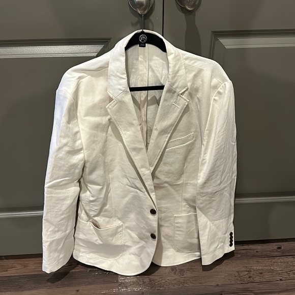 J. Crew Factory | Suits & Blazers | Mens Off White Lightweight Blazer ...